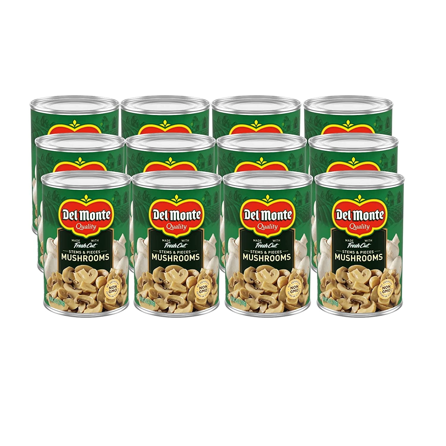 ® Mushrooms Stems and Pieces 8 oz. Can, 12 Pack - Walmart.com