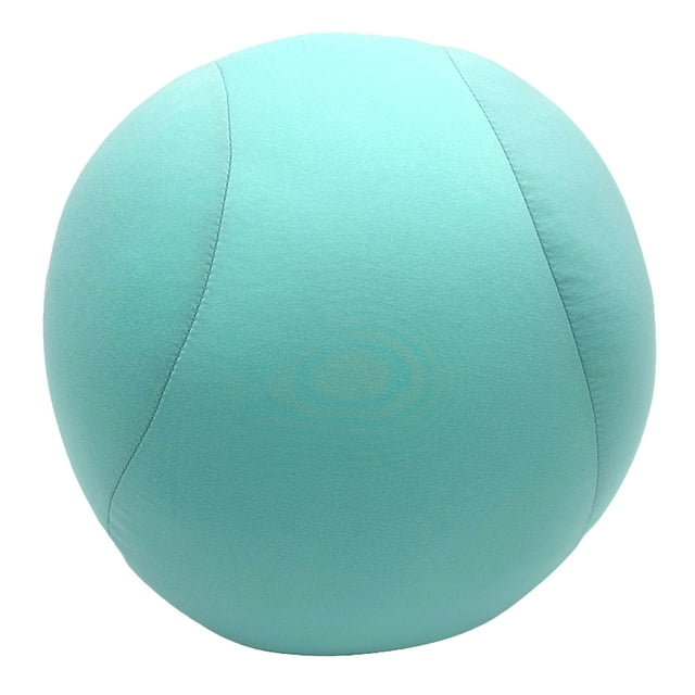 Mushy Pillows Microbead Filled Spherical Pillow, Comfy Cover, Soft ...