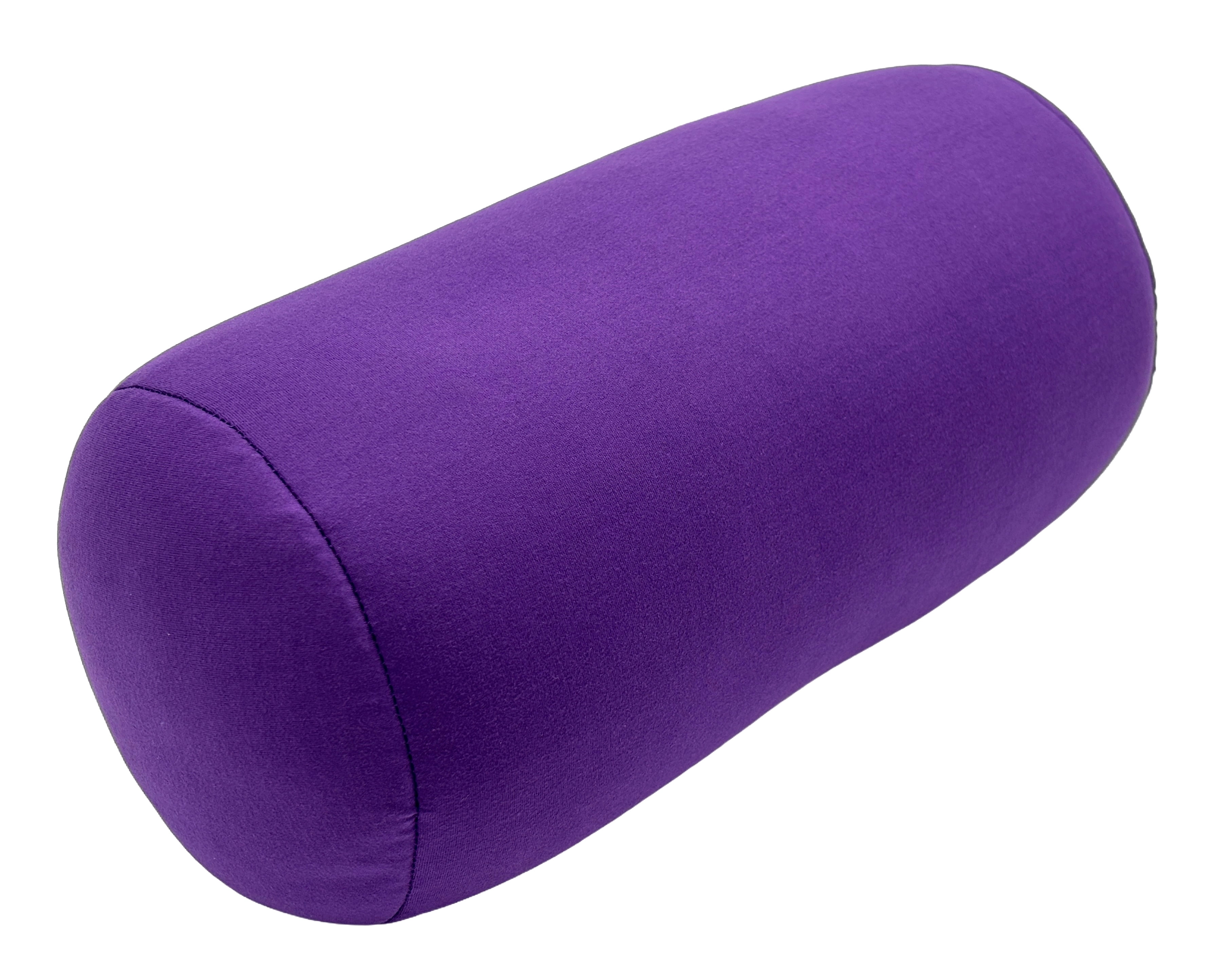 Mushy Pillows Ultra-Soft Microbead Lumbar Support Roll Pillow for Sleep ...