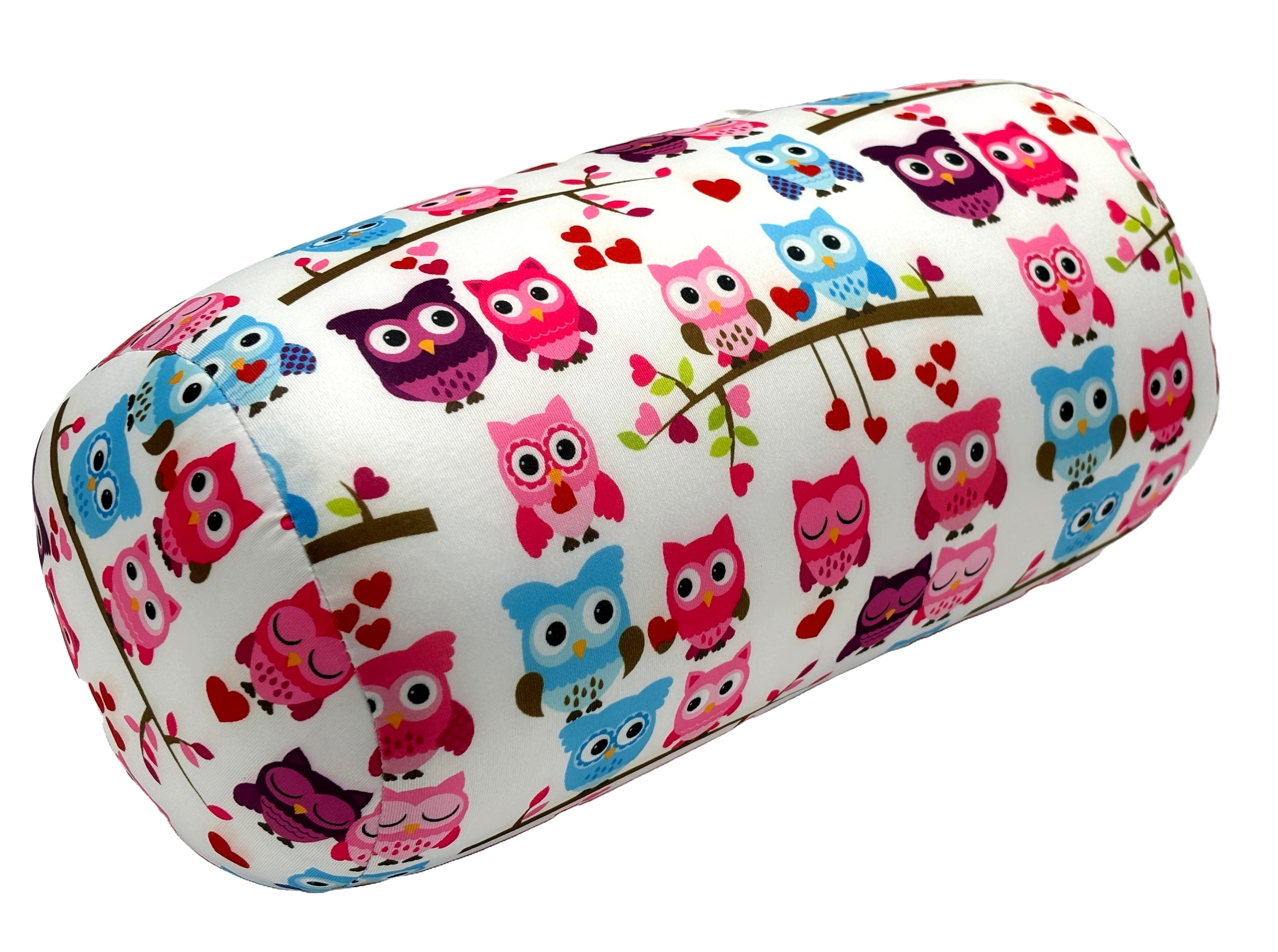 Mushy Pillows Ultra-Soft Microbead Roll Bolster for Back & Neck Support ...