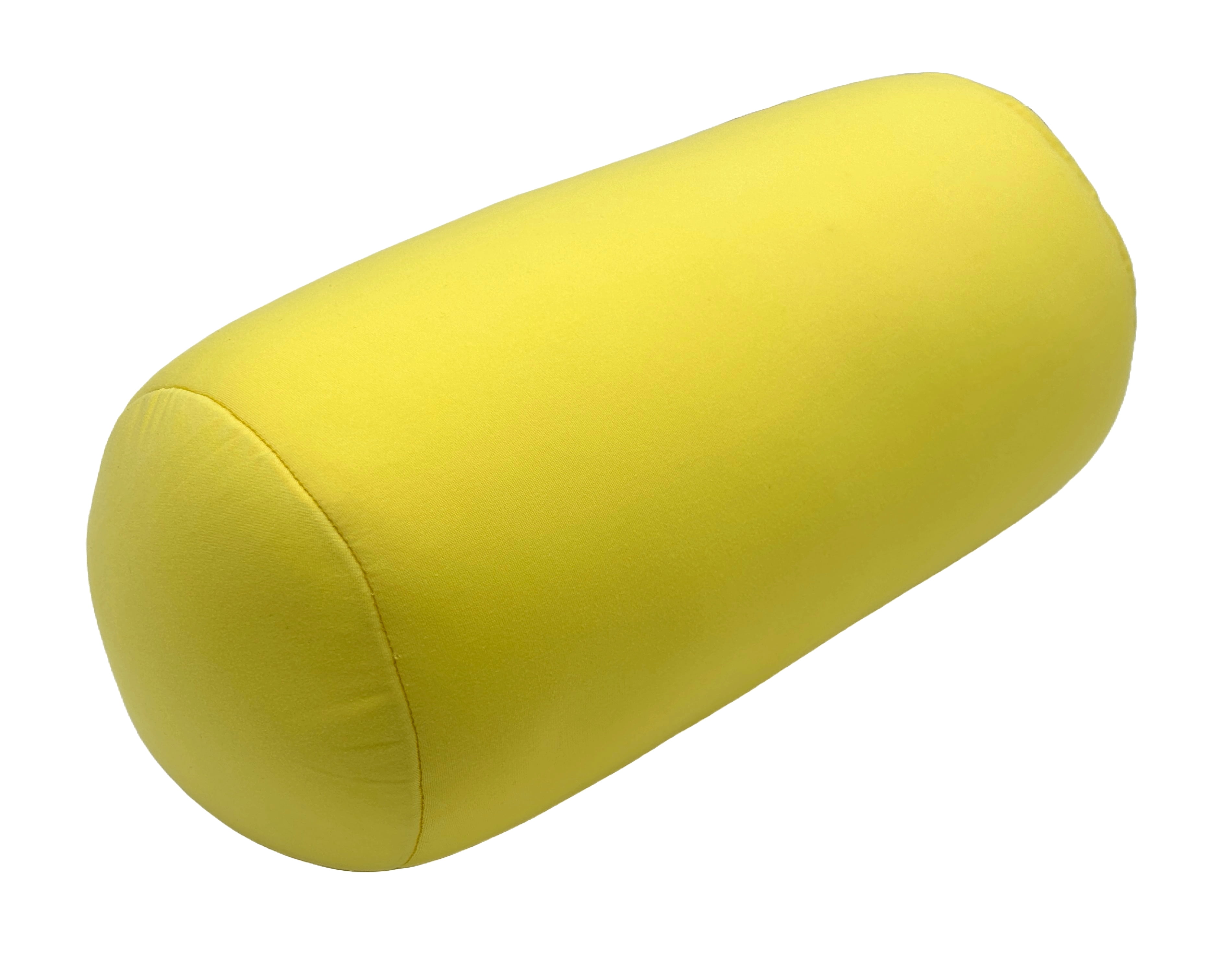 Mushy Pillows Ultra-Soft Microbead Roll Bolster for Back & Neck Support ...