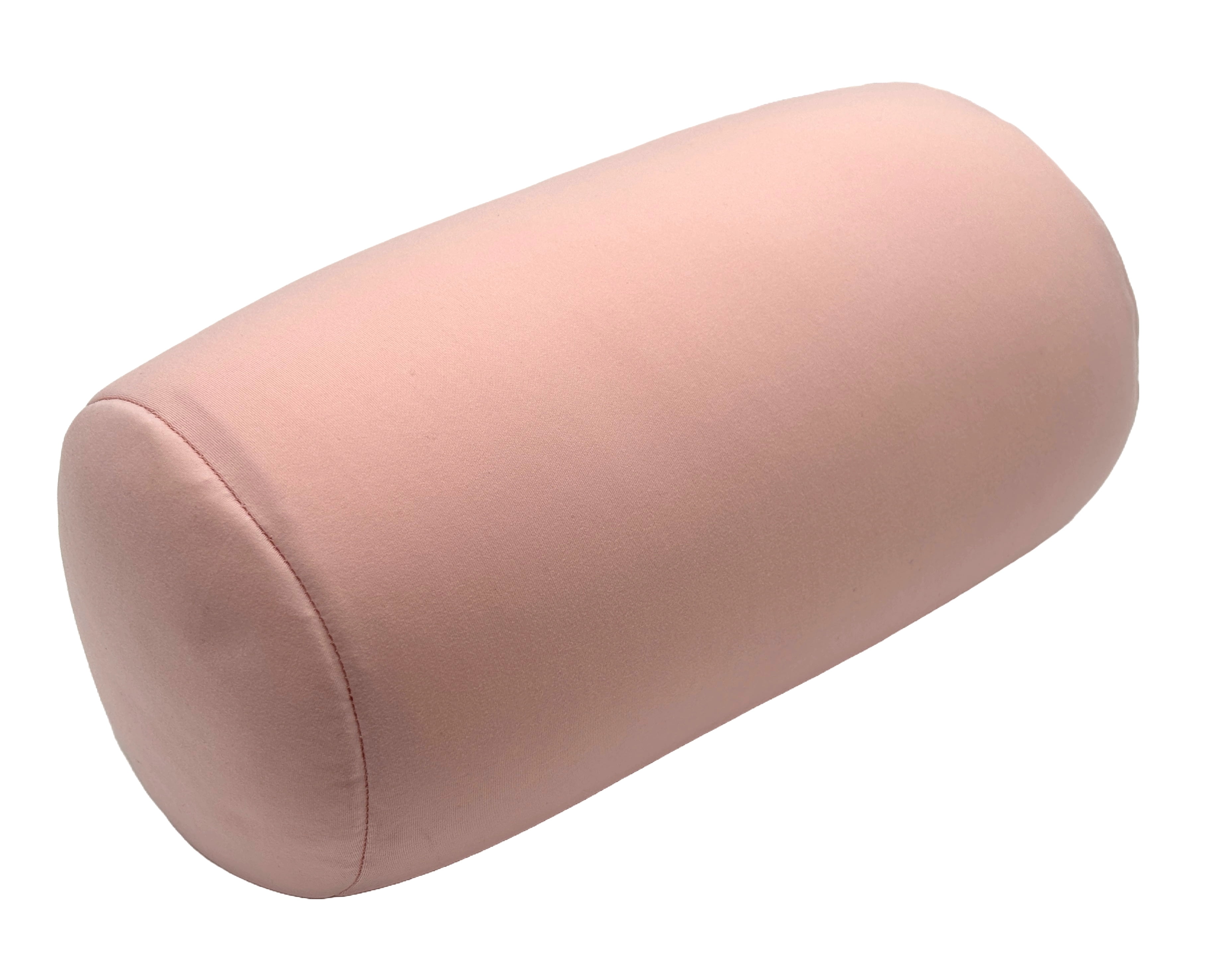 Mushy Pillows Ultra-Soft Microbead Roll Bolster for Back & Neck Support ...