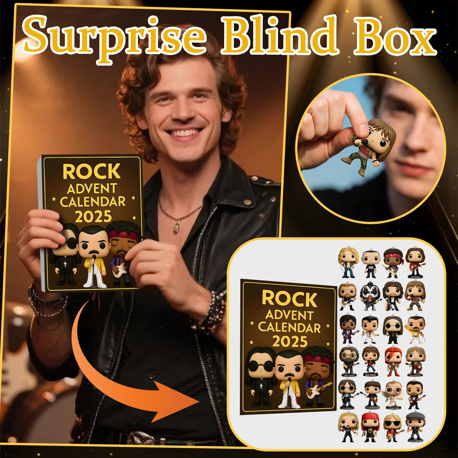 Music Advent Calendar 2025, Ozzy Osbourne Rock Countdown Advent ...