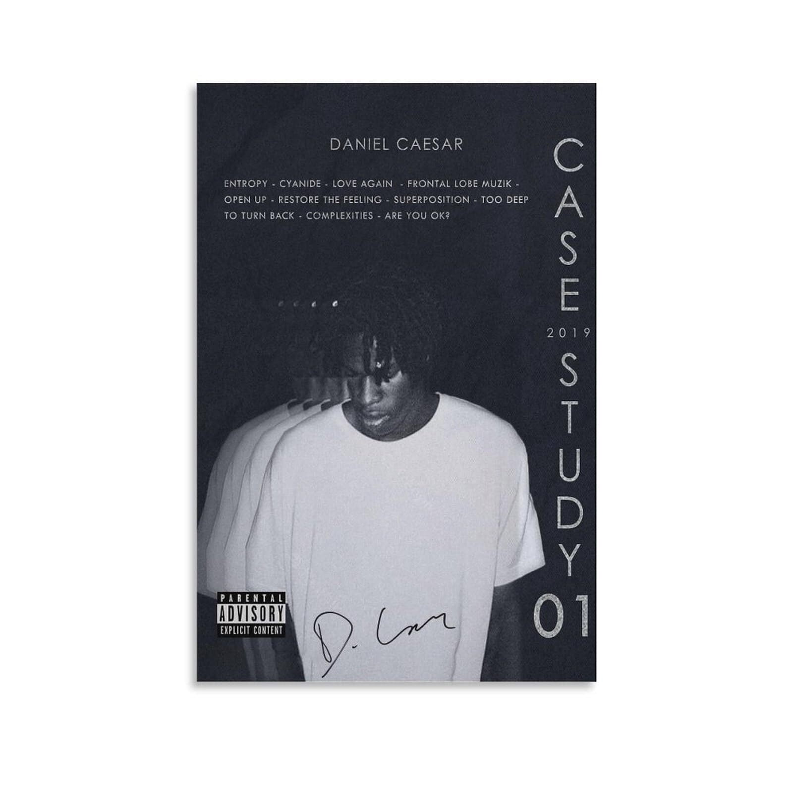 Music Album Cover Daniel Caesar Signed Poster Praise Break Poster ...