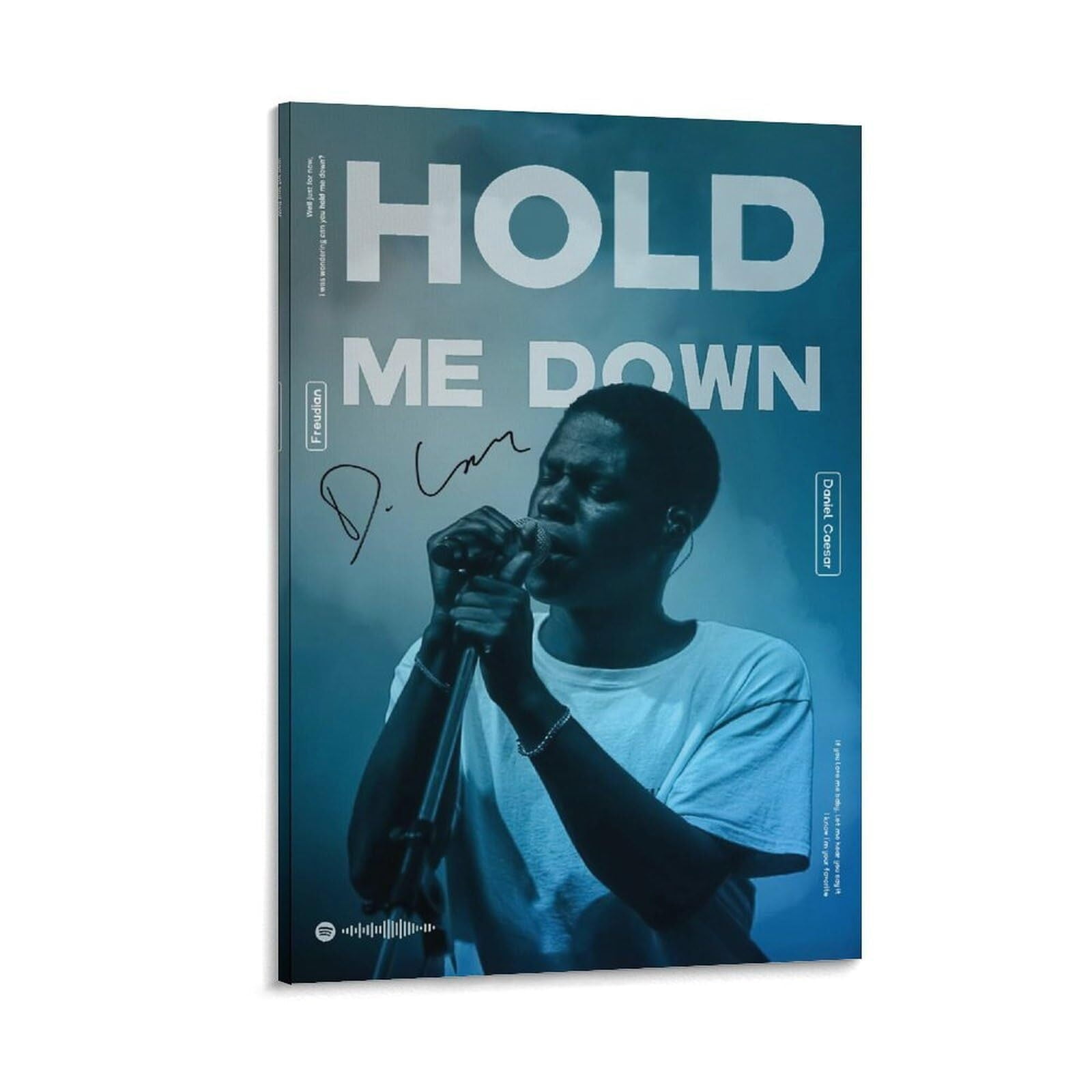 Music Album Cover Daniel Caesar Signed Poster Star Poster Prints Canvas ...