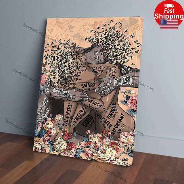 Music Black Couple Talented Greatness Empowered Love Matte Wall Art ...