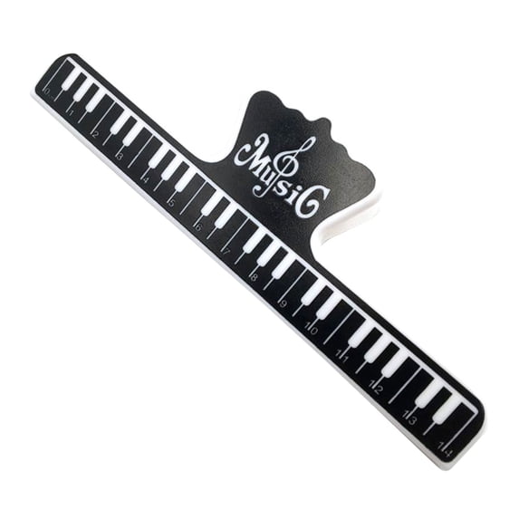 Music Book Clip, Usavan ABS Plastic Sheet Music Holders, Lightweight ...