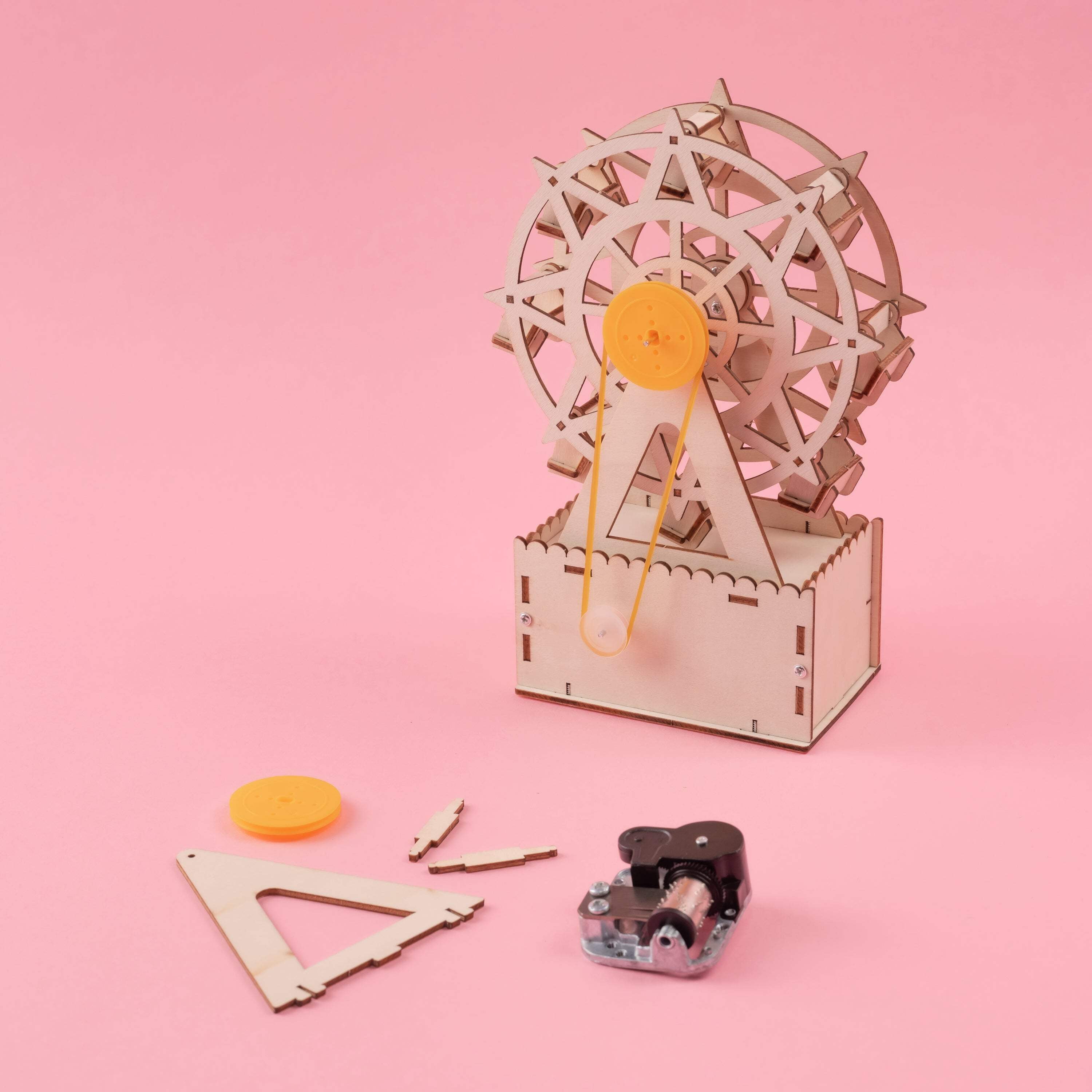 Music Box Ferris Wheel DIY Kit, Educational STEM Toy - Walmart.com
