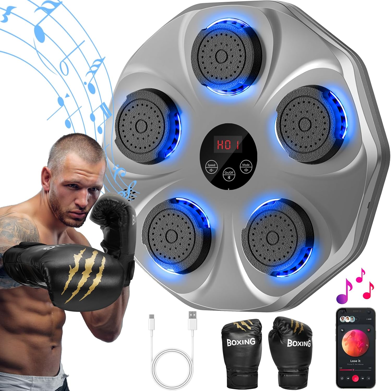 Music Boxing Gloves - Walmart.com