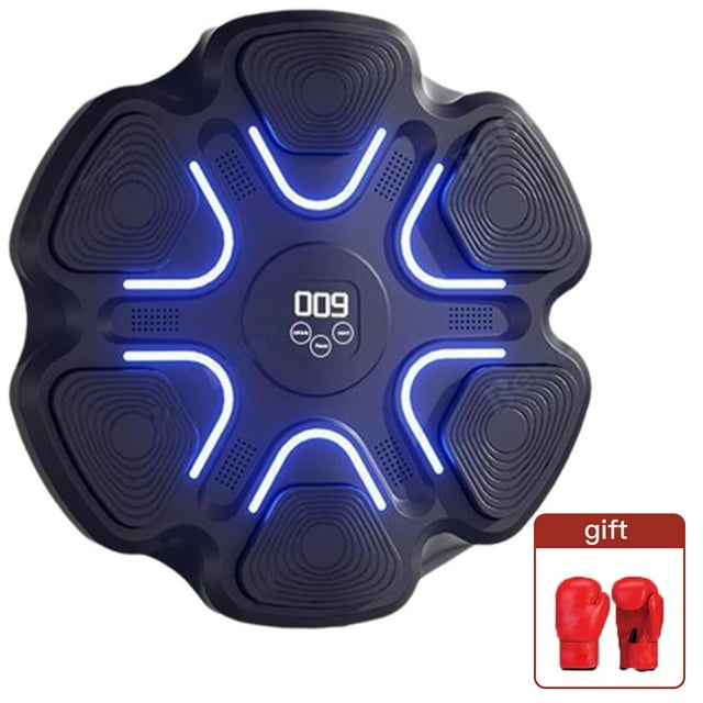 Music Boxing Machine with 2 Boxing Gloves, 2025 New Smart Music Boxing ...