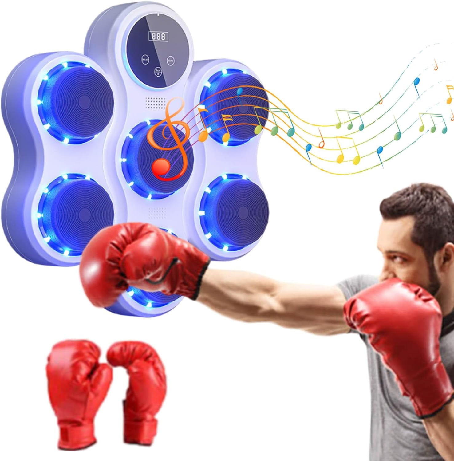 Music Boxing Machine 2025 New Smart Bluetooth Boxing Machine with ...