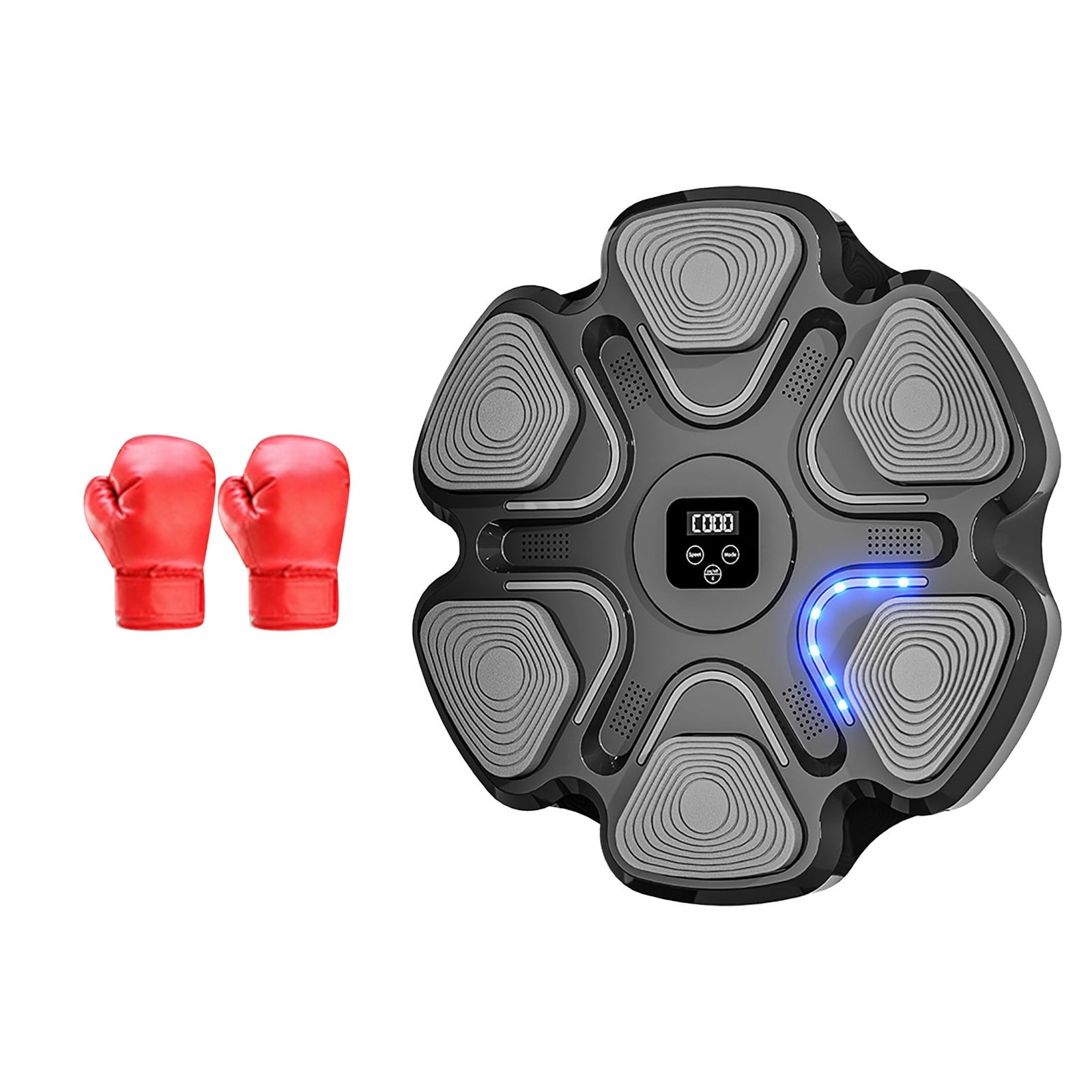 Music Boxing Machine with Boxing Gloves, Smart Bluetooth Boxing Machine ...