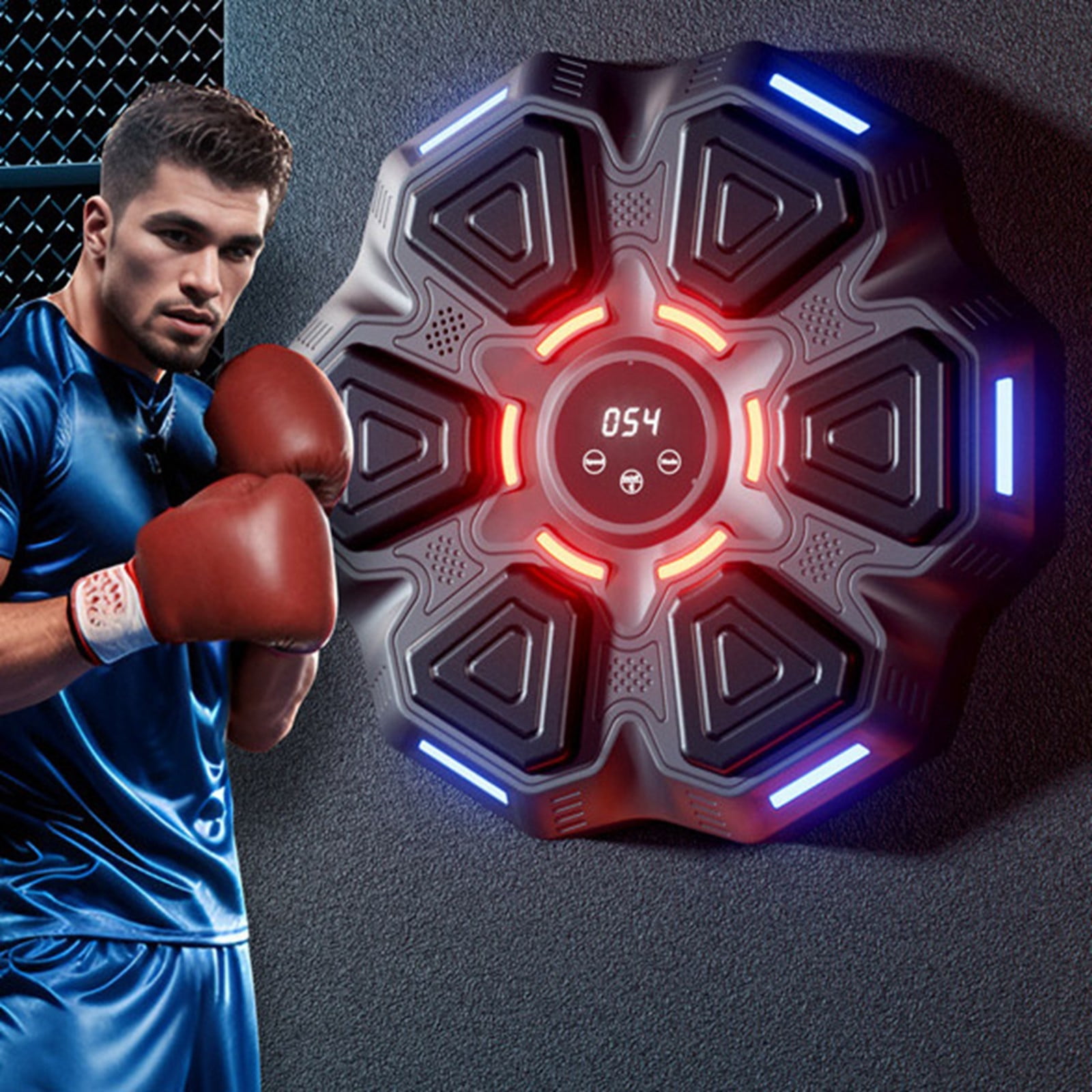 Music Boxing Machine,Intelligent Bluetooth Interactive Wall Mounted ...