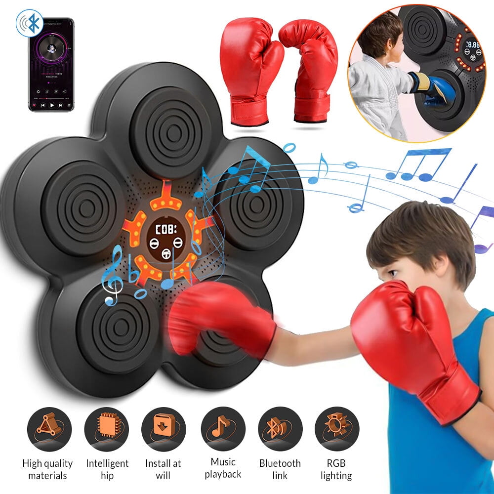 Music Boxing Machine,Kepeak Smart Bluetooth Boxing Machine Wall Mounted ...