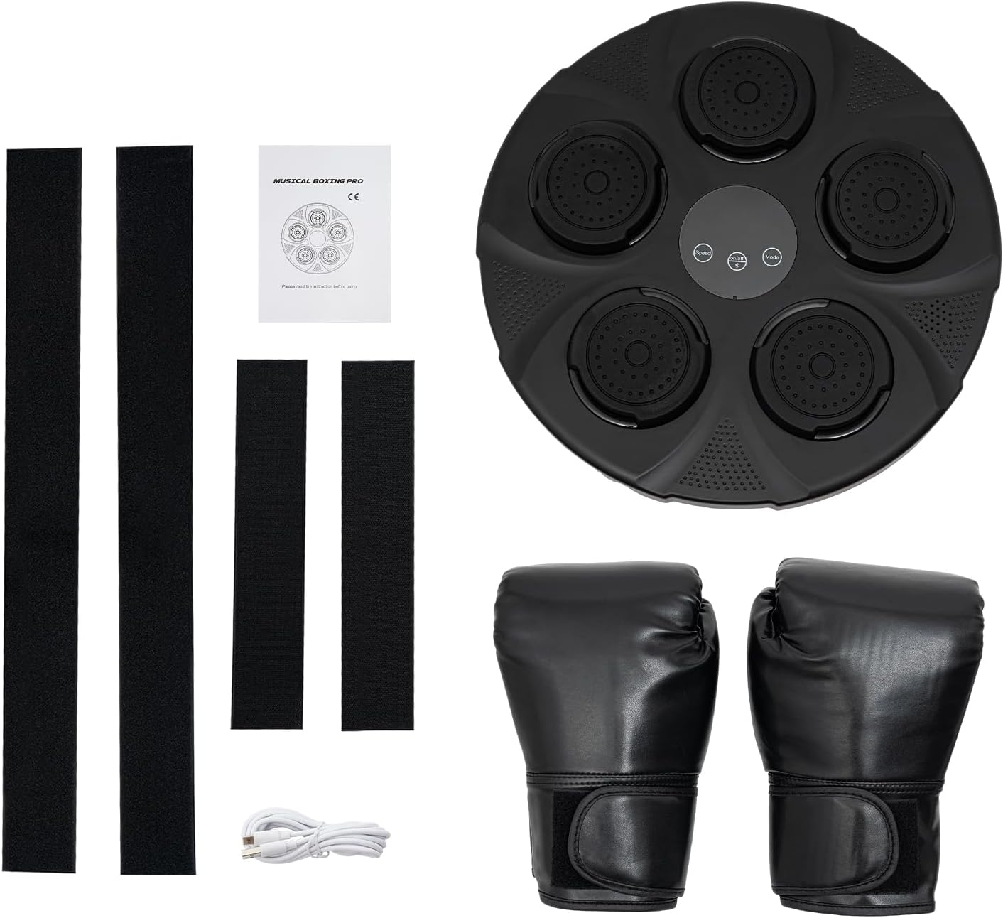 Music Boxing Machine, Wall Mounted Music Boxer Boxing Wall Target ...