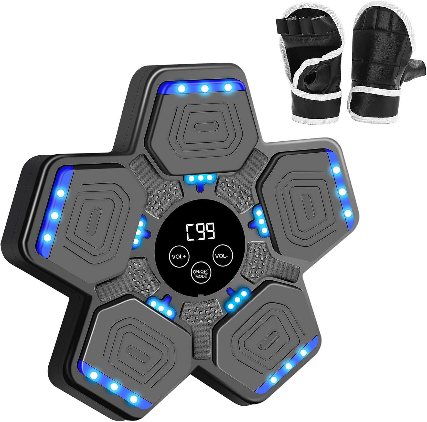 Music Boxing Machine Wall Mounted Target Workout Punching for Equipment ...