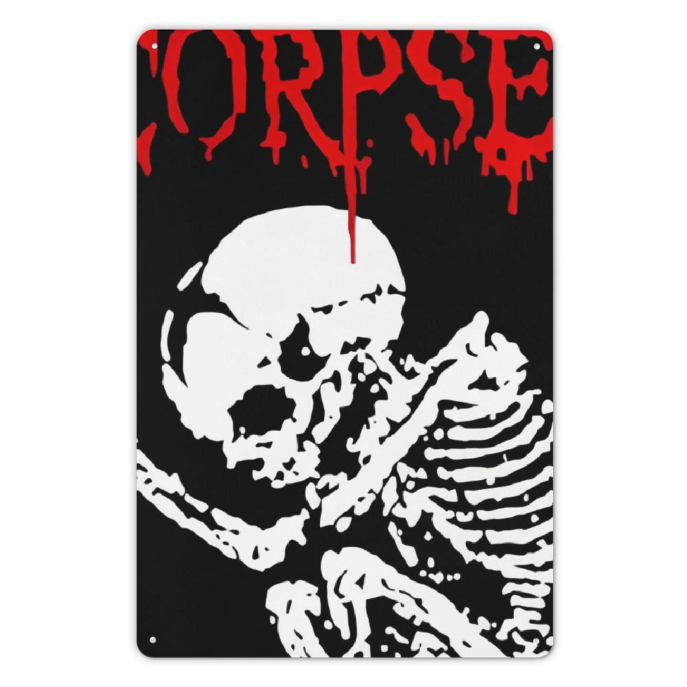Music Cannibal Corpse Metal Tin Sign Poster Vintage Art Wall Decor 12 x ...