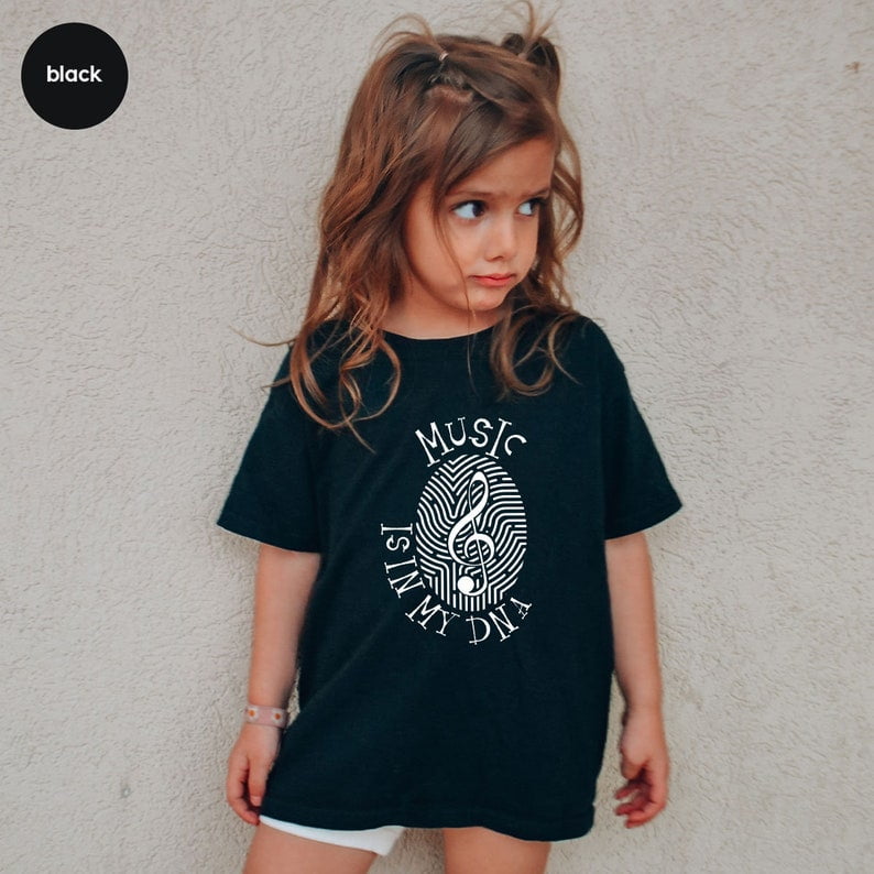 Music In My Dna Baby, Cute Musician Bodysuit, Music Lover Onesies ...