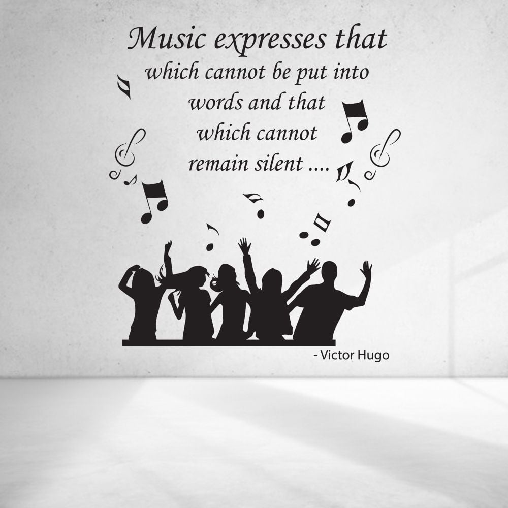 Music Expresses - Victor Hugo Music Quotes Music Song Lyrics Festival ...
