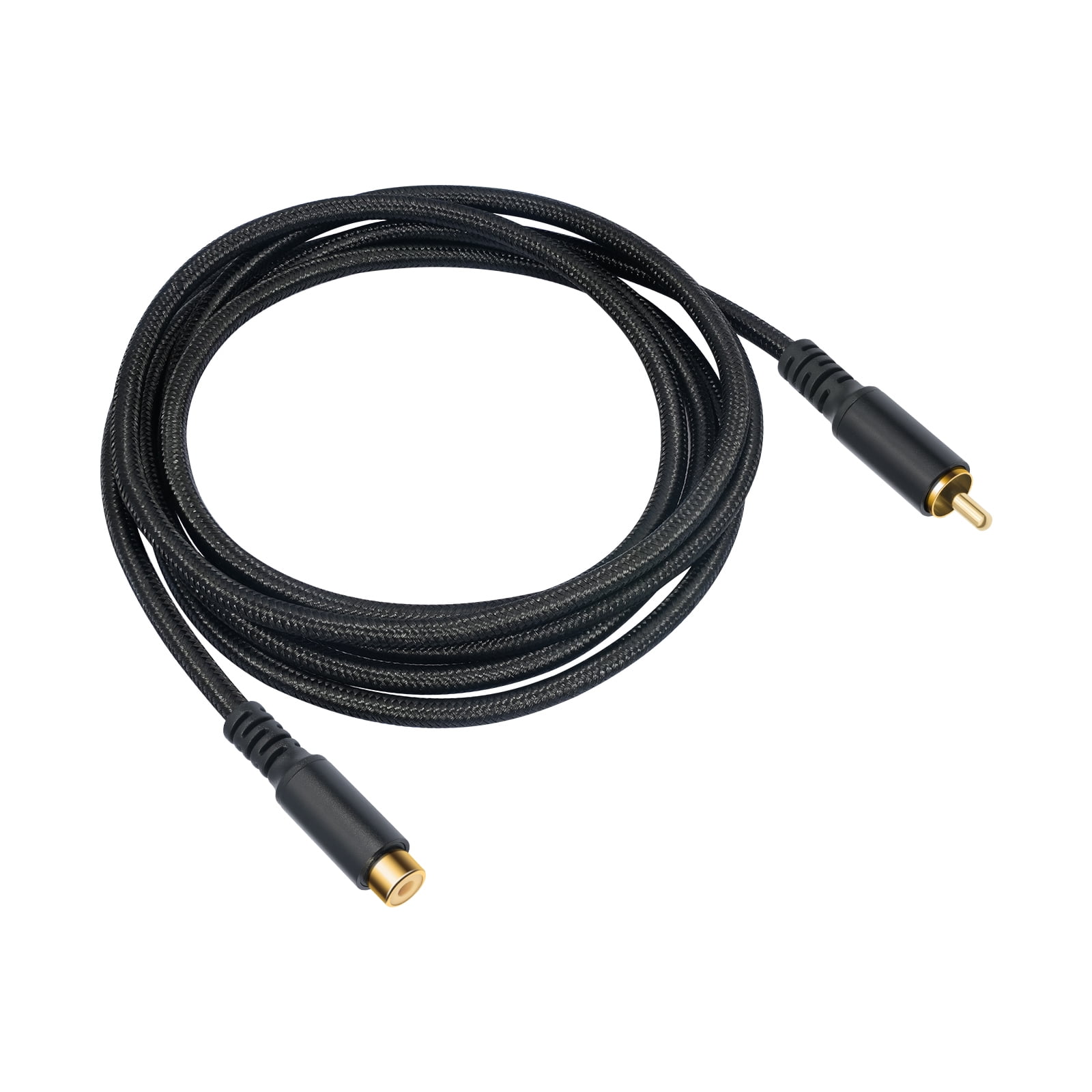 Music Extension Cable for Subwoofer, Male to Female Cable with Gold ...