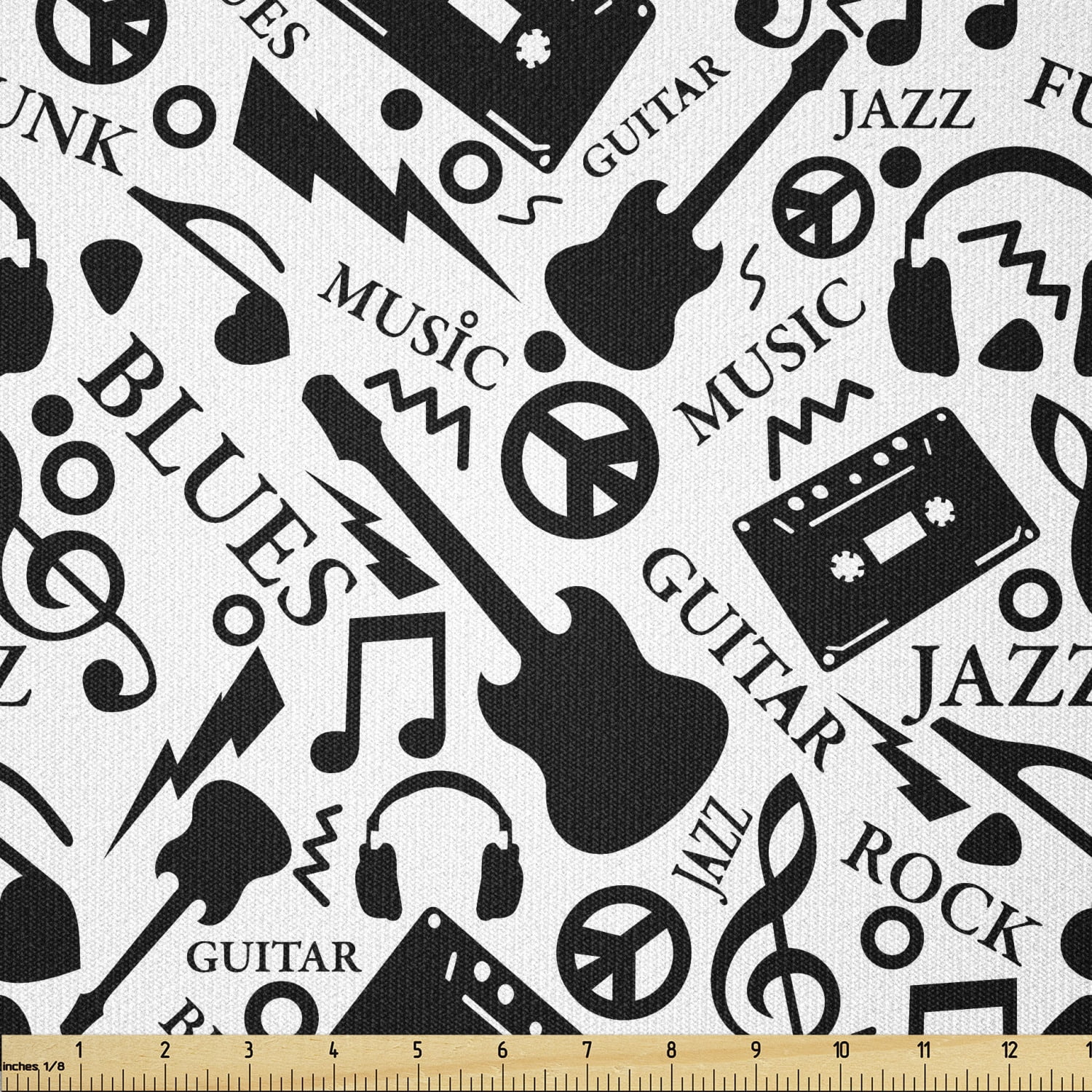 Music Fabric by The Yard, Blues Jazz Punk Rock Various Type of Folk ...