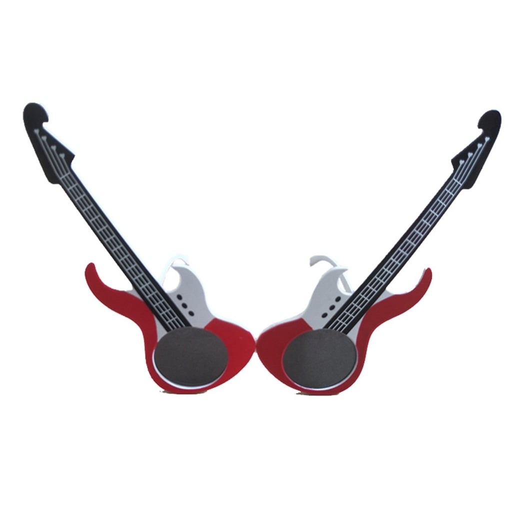 Music Festival Guitar Glasses Night Parties Eyewears Portable Party ...