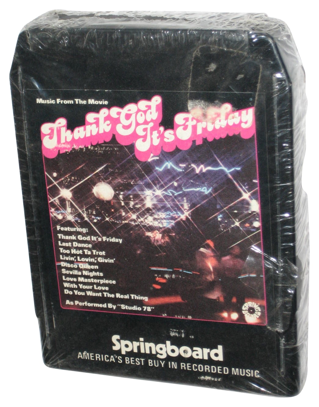 Music From The Movie Springboard (1978) Thank God It's Friday 8-Track ...