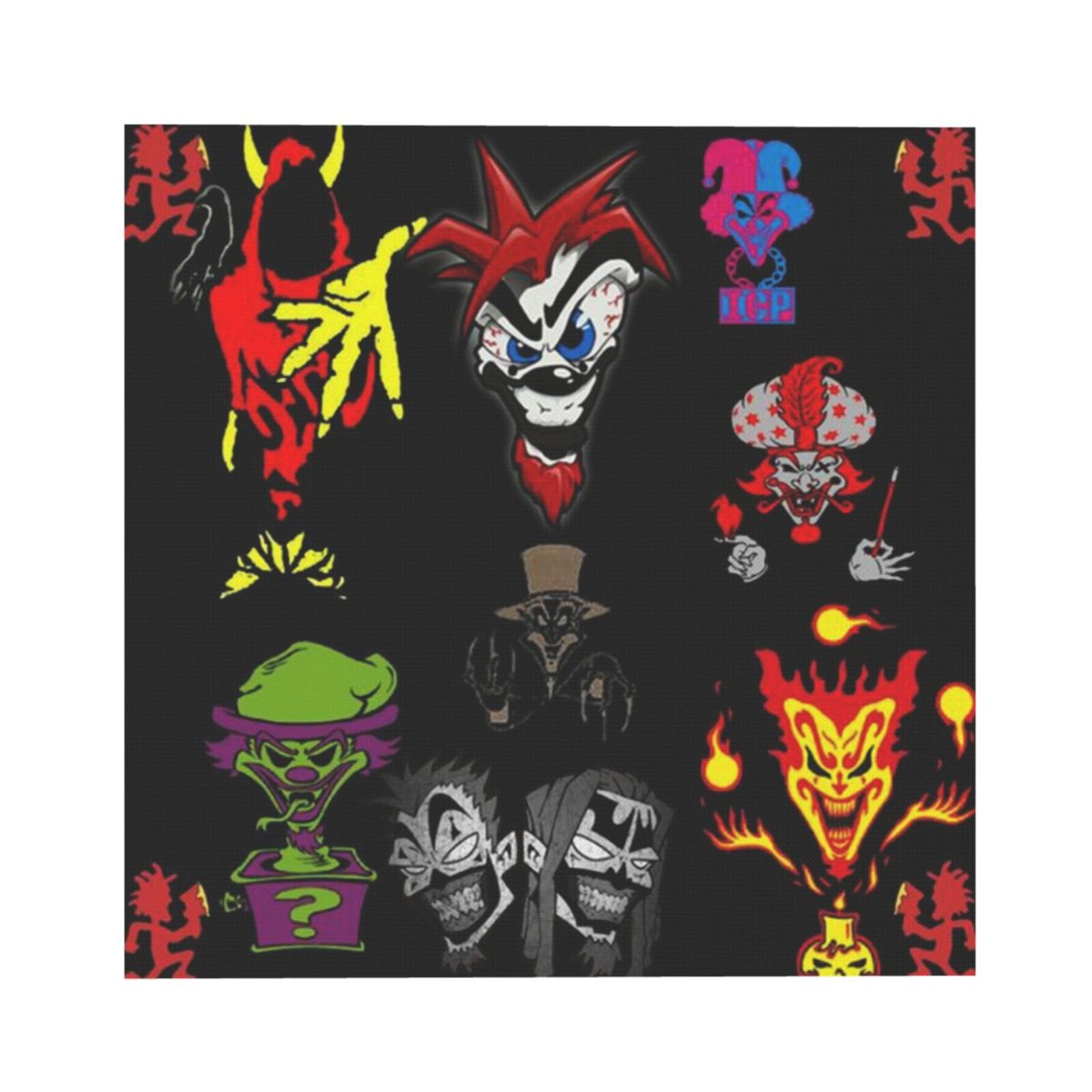 Music Insane Clown Posse Canvas Decorative Poster Square Unframe Wall ...