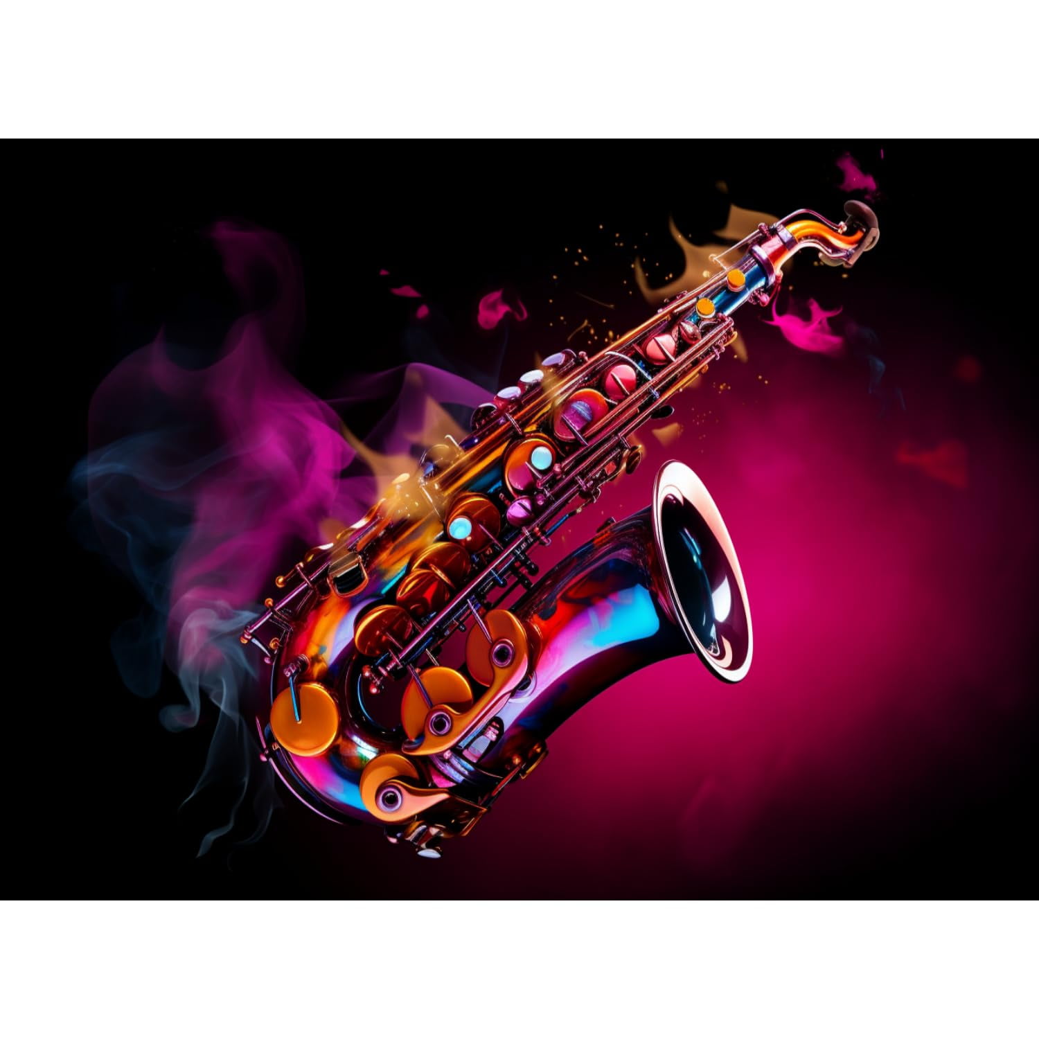 Music Instrument Saxophone 5D Diamond Art Painting by Number Kits for ...