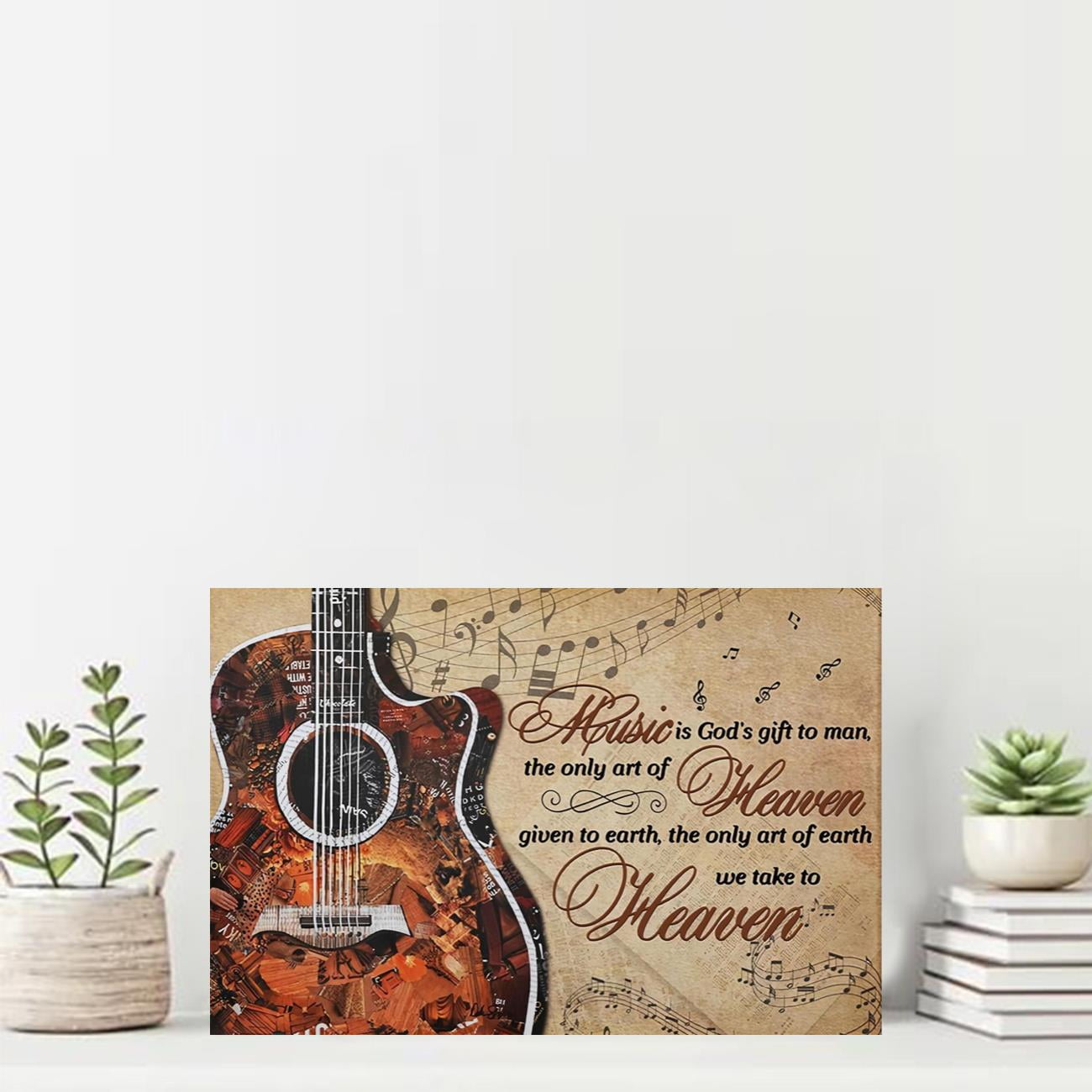 Music Is God Gift To Man The Only Art Of Heaven Poster music Poster 11 ...