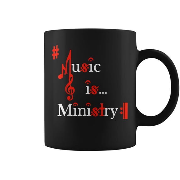 Music Is Ministry For Musician Coffee Mugs - Walmart.com
