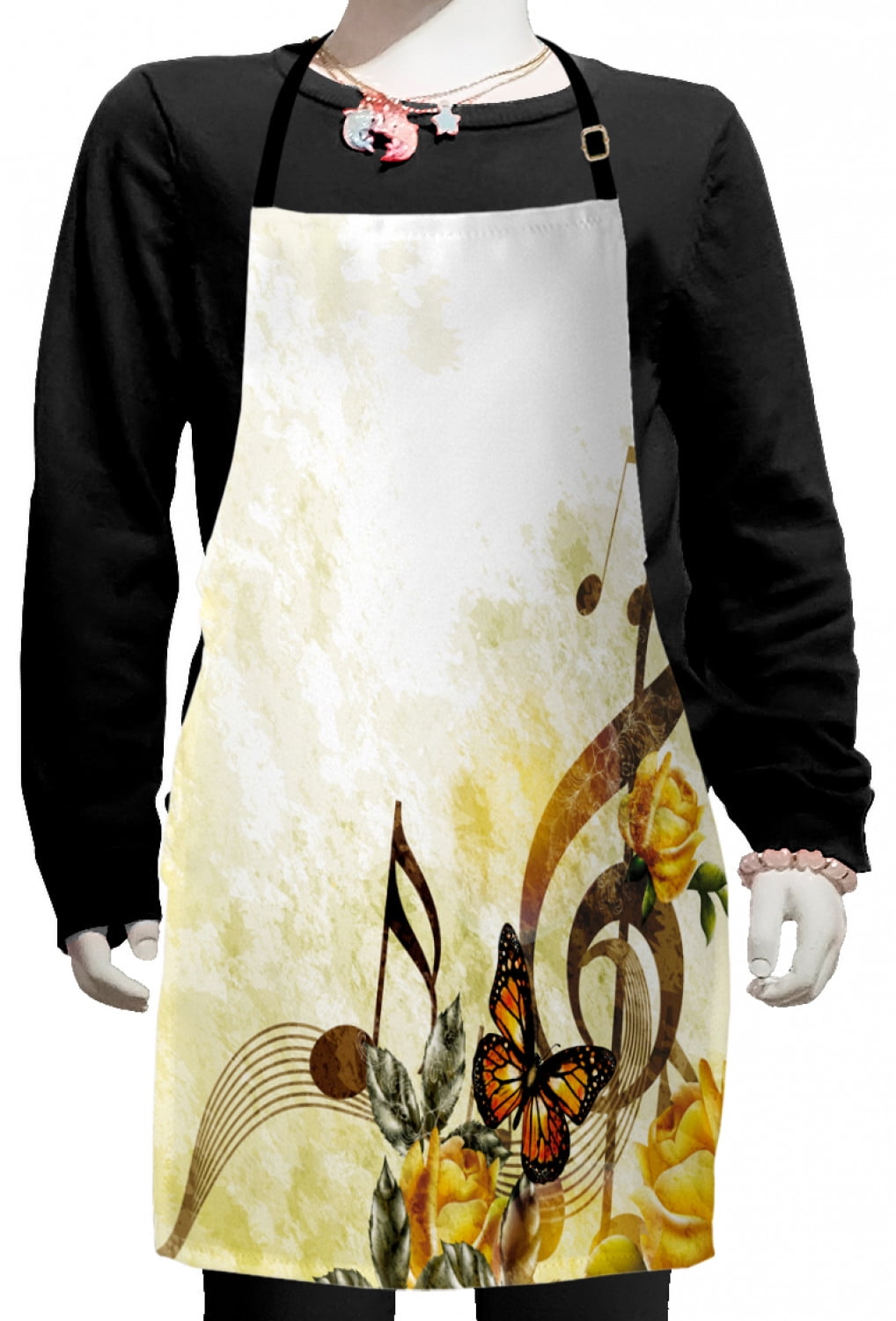 Music Kids Apron, Music Roses Romantic Antiquity Victorian Classic ...