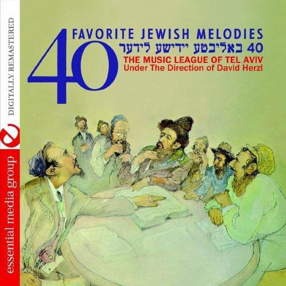 Music League of Tel Aviv - 40 Favorite Jewish Melodies - Music ...