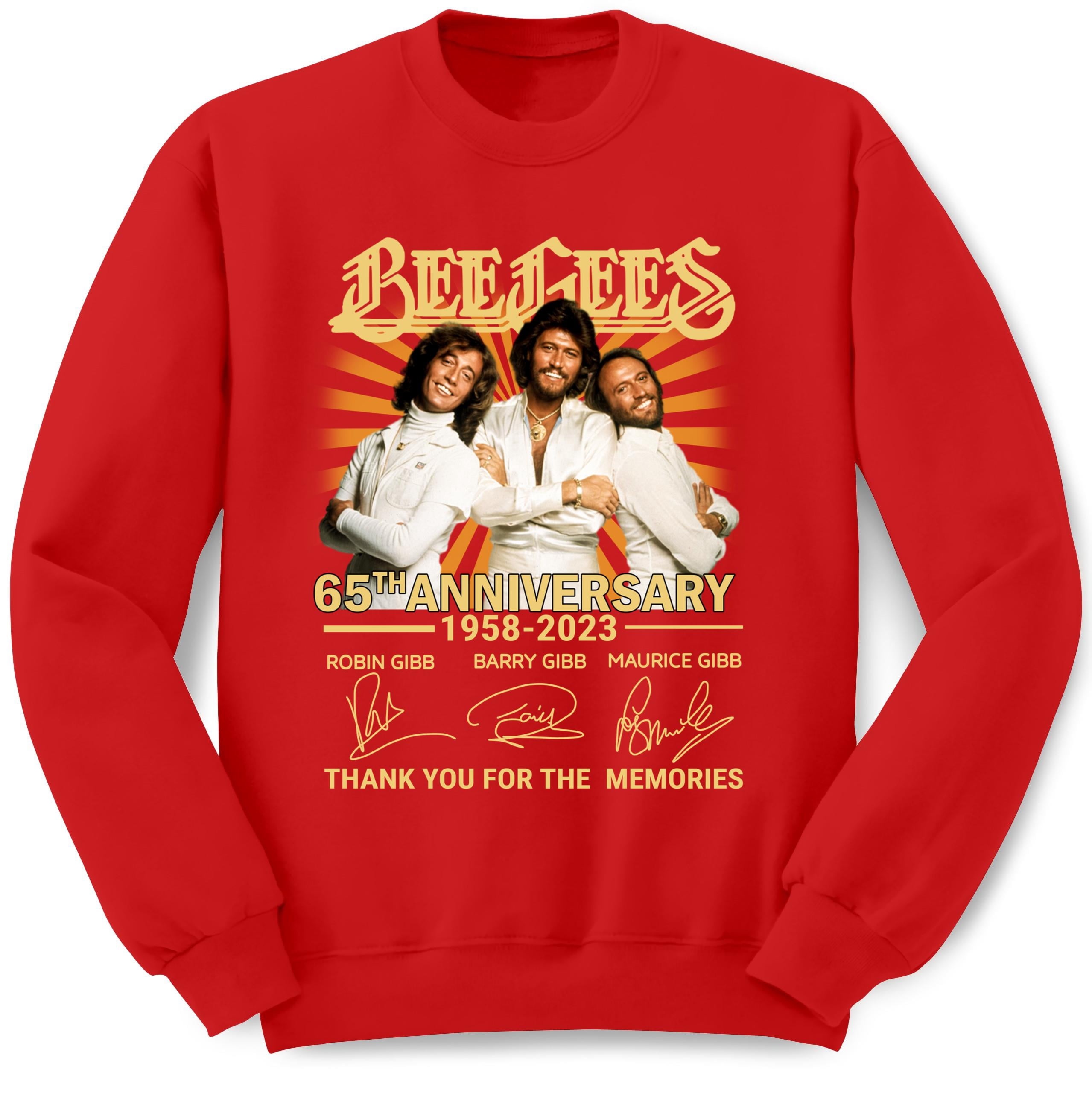 Music Legends Graphic Shirt, Bee Gees 65th Anniversary Design S-3XL ...