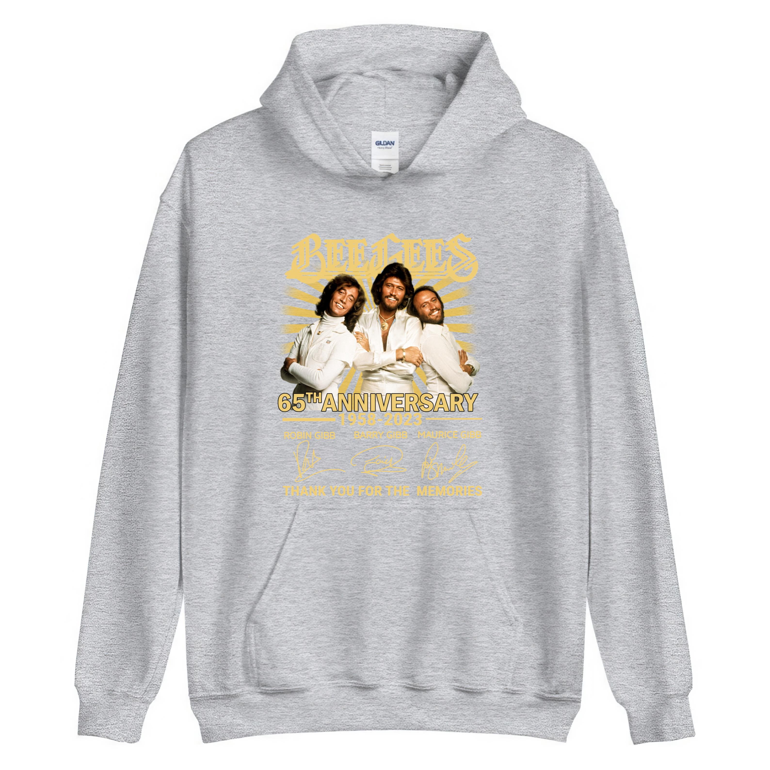 Music Legends Graphic Shirt, Bee Gees 65th Anniversary Design S-3XL ...