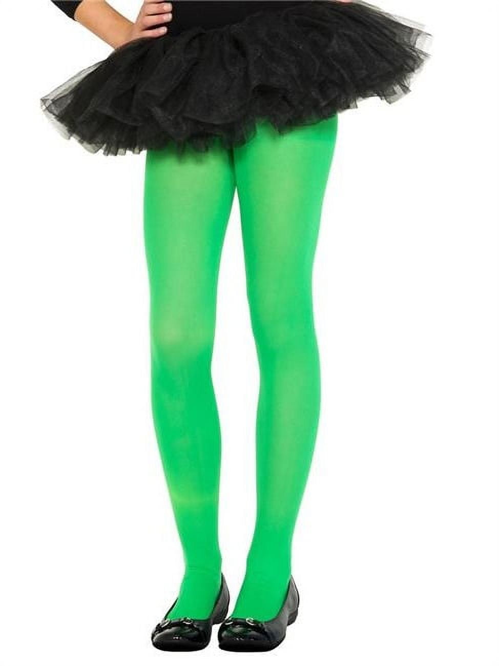 Music Legs Women's Women's Girls Opaque Tights - Large 280-KELLYGREEN-L ...