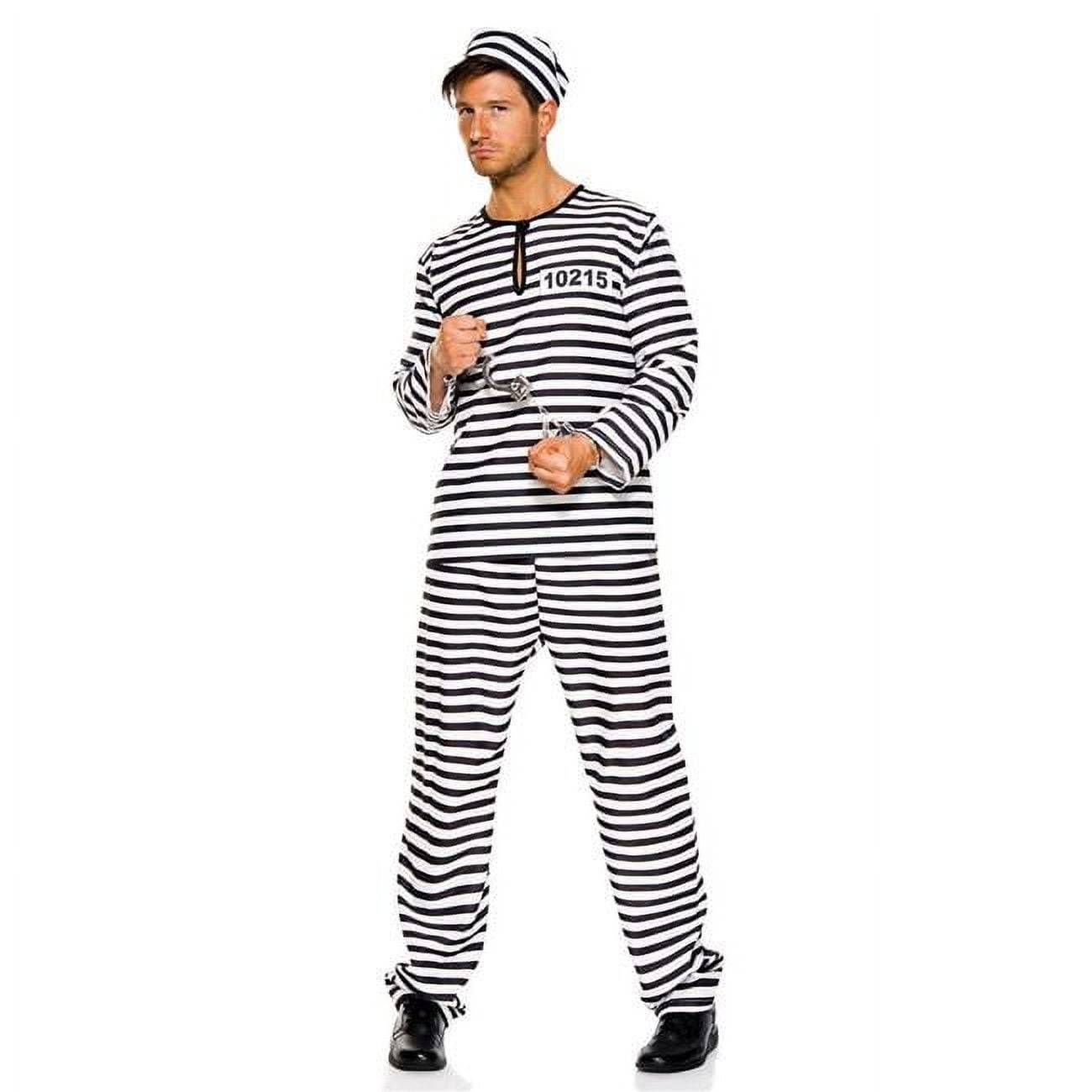 Adult Men's Prison Mate Costume - Walmart.com