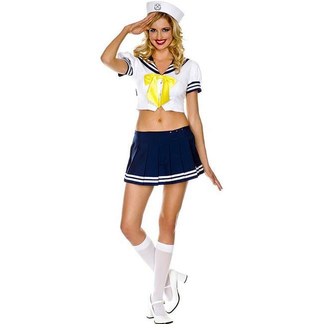 Music Legs Women's 3 Piece Anchors Aweigh Navy Outfit - Medium & Large 70298-XS - Walmart.com