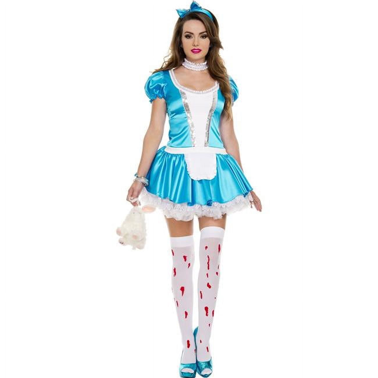 Music Legs Women's 3 Piece Sequined Dress with Attached Apron for ...