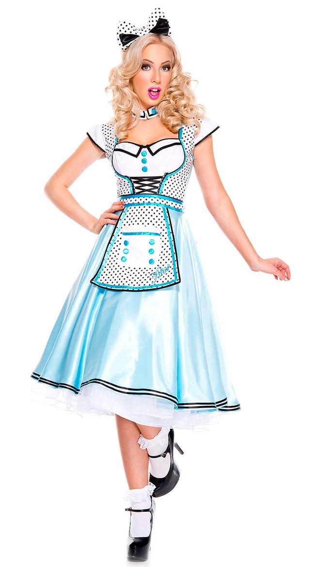 Music Legs Women's Adorable Alice Costume 70740-SM - Walmart.com