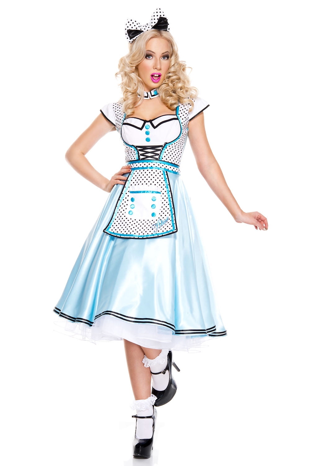 Music Legs Women's Adorable Alice Costume 70740-XL - Walmart.com