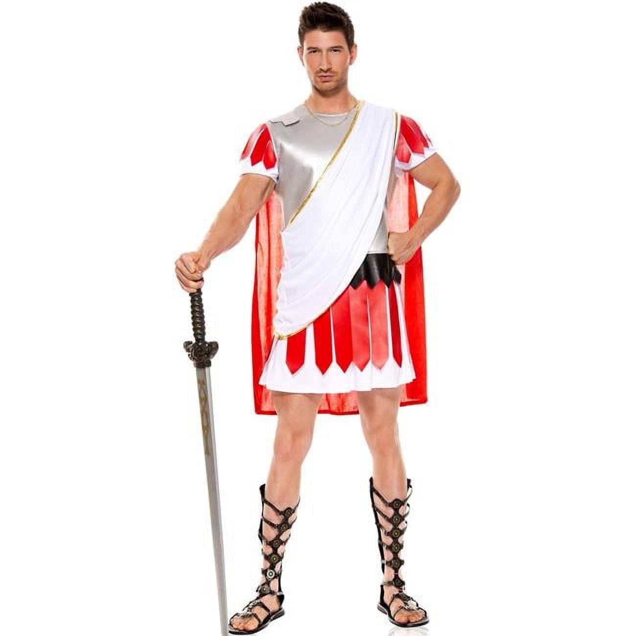 Music Legs Women's GTIN 3 Piece Hunk Julius Caesar Costume - Metallic ...
