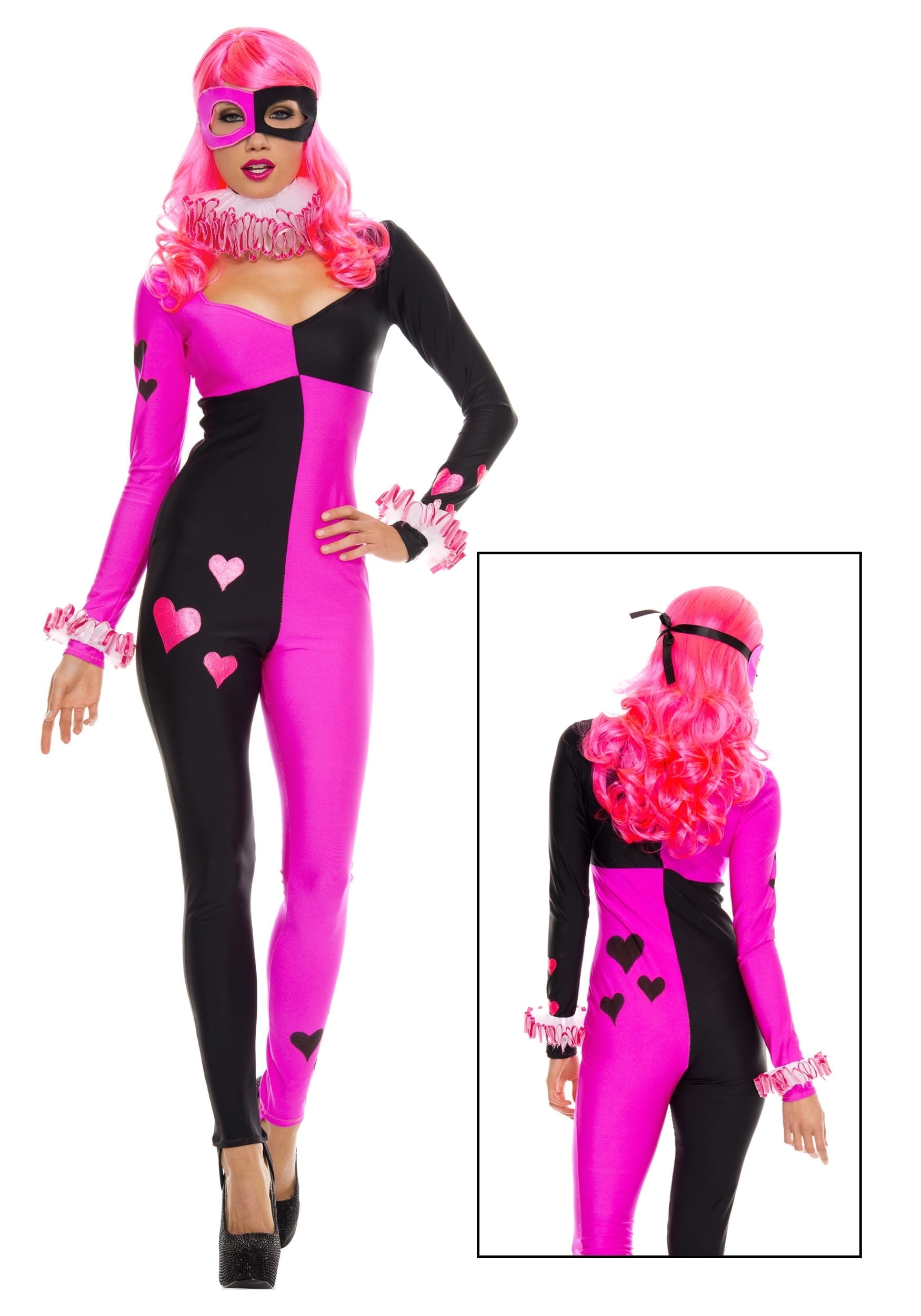 Music Legs Women's Heart Striking Harley Costume - Walmart.com