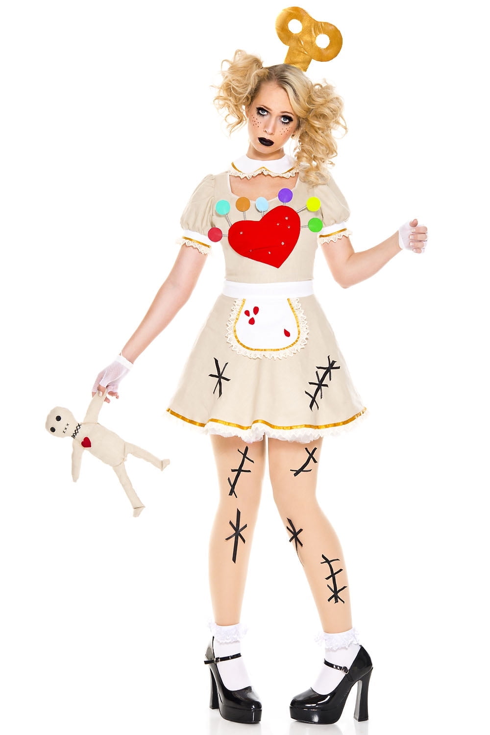 Music Legs Women's Vodoo Doll Costume 70831-XS - Walmart.com