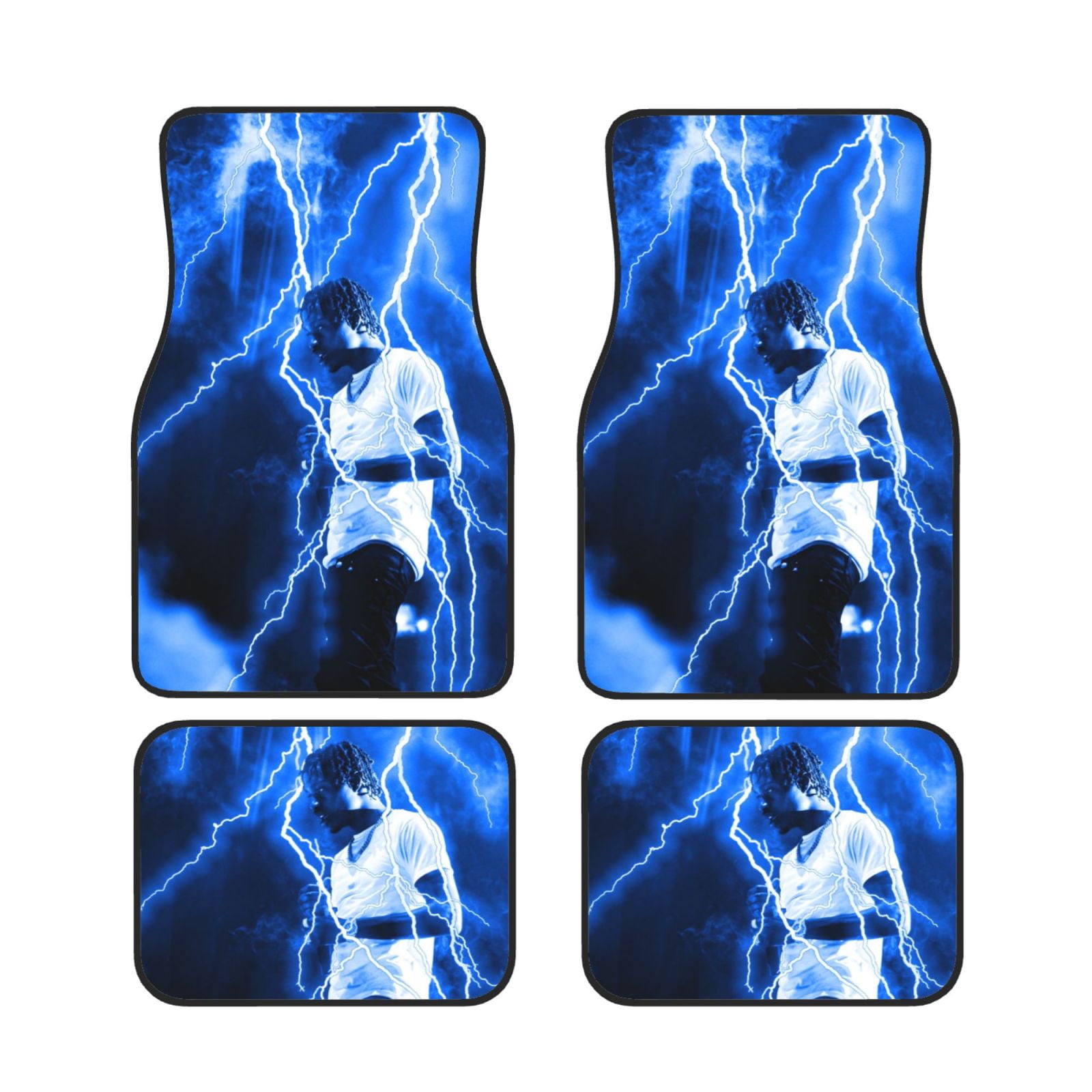 Music Lil Tjay Car Floor Mat Set 4-Piece Front/Rear Auto Foot Mats ...
