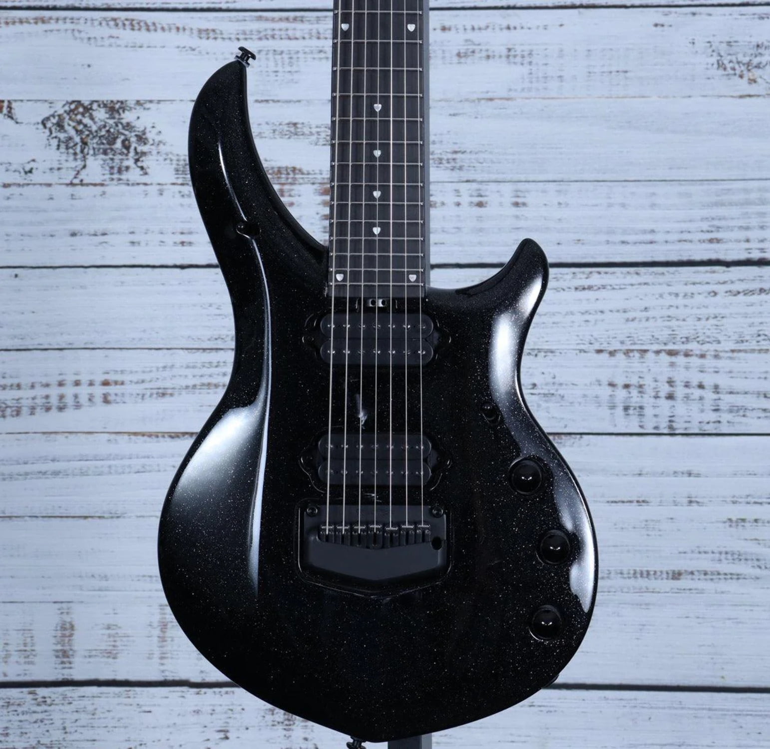 Music Man Majesty 7 String Electric Guitar | Black Frosting - Walmart.com