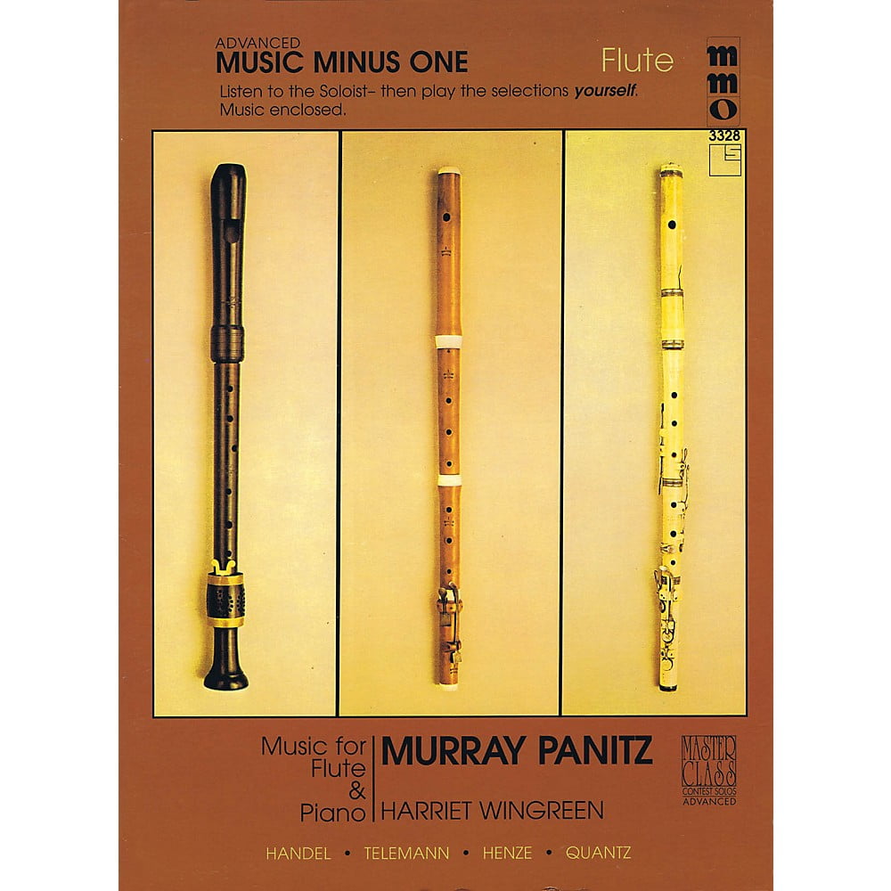 Music Minus One Advanced Flute Solos - Volume 3 Music Minus One Series ...