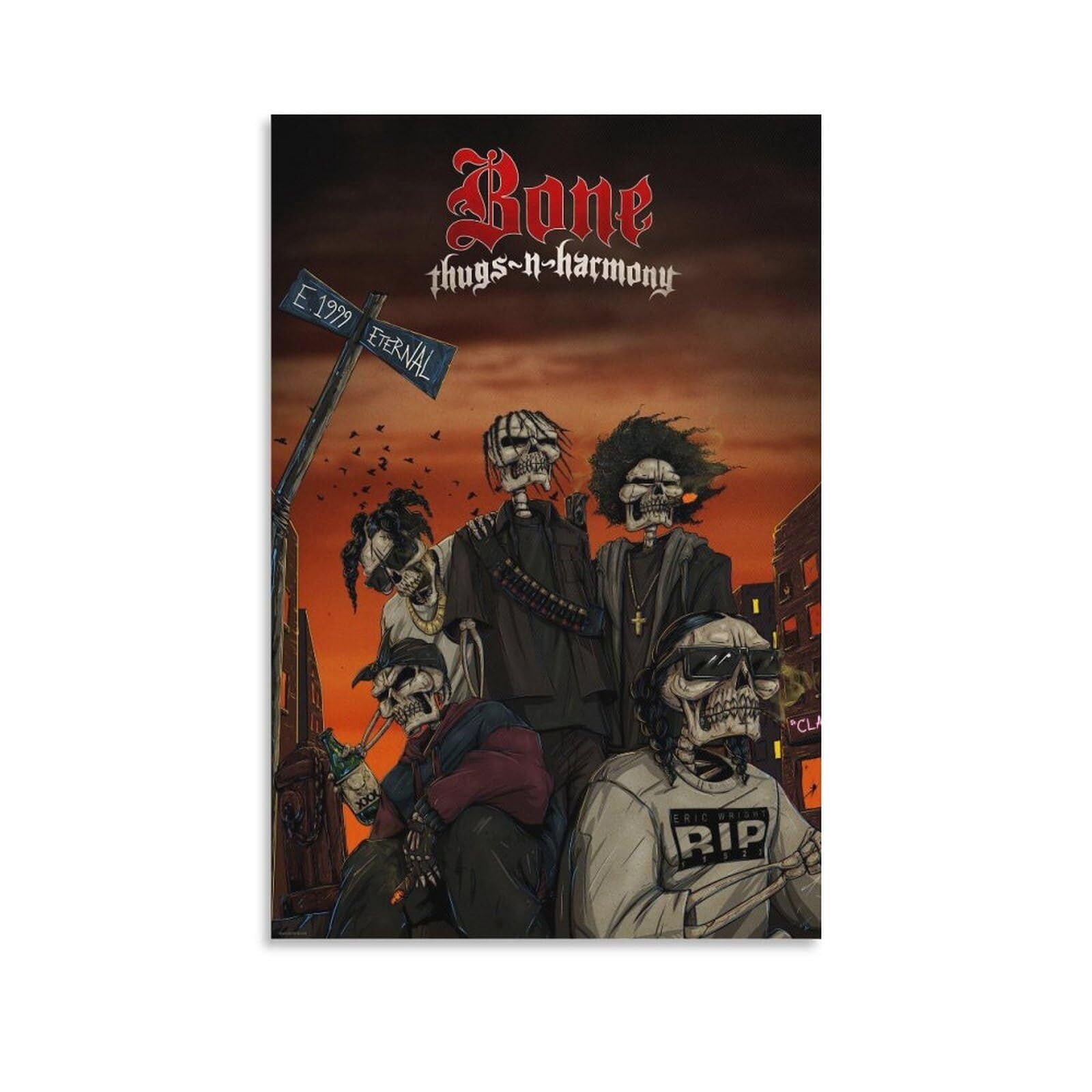 Music Mix - Bone Thugs N Harmony Music Album Poster Home Decor ...