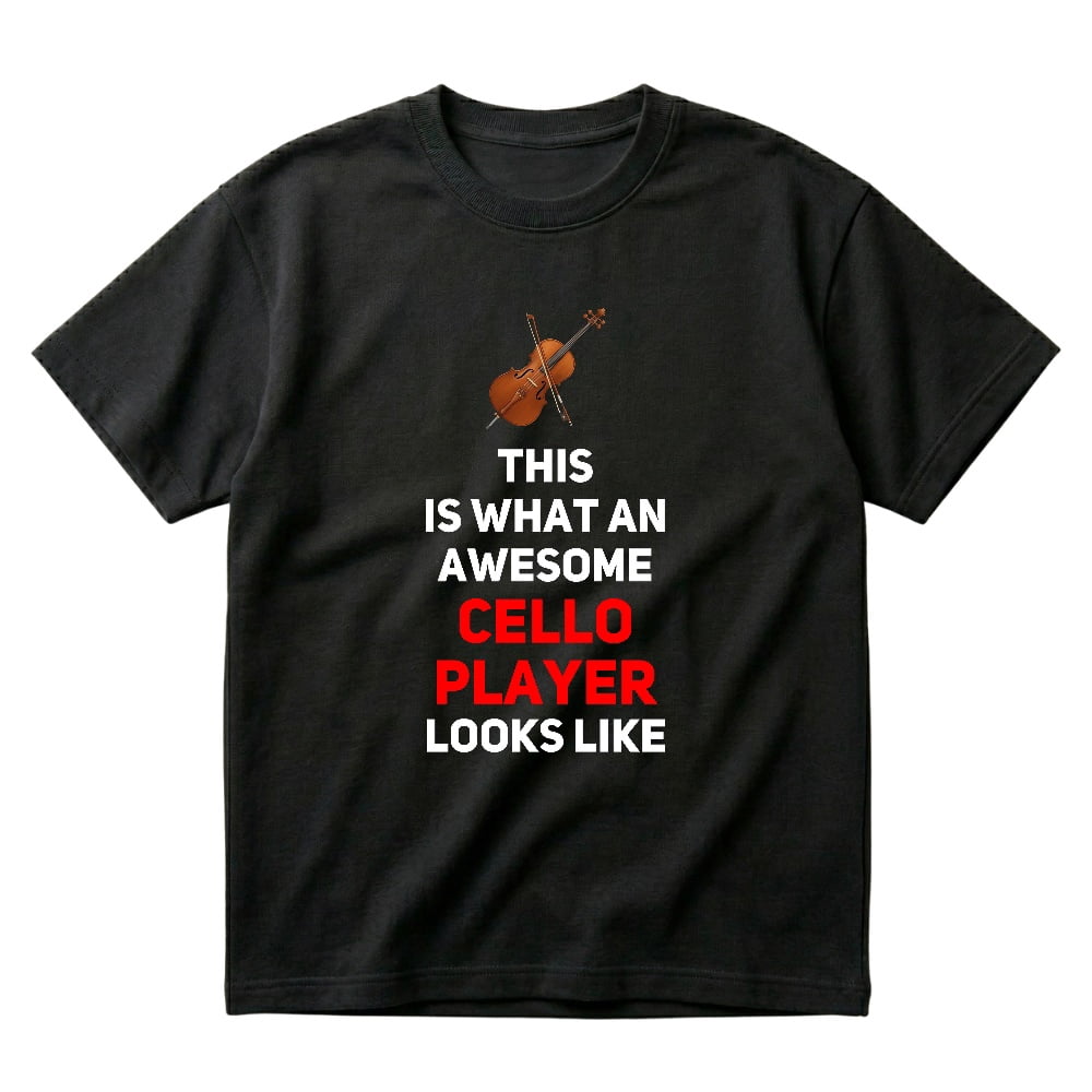 Music Musician Humor Gift Funny Cello Lover Student T-Shirt - Walmart.com