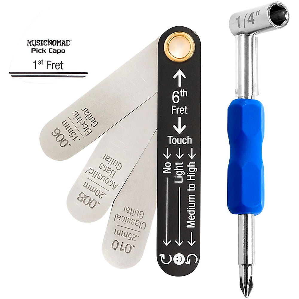 Music Nomad Truss Rod Neck Relief Measure and Adjust Kit for Taylor ...